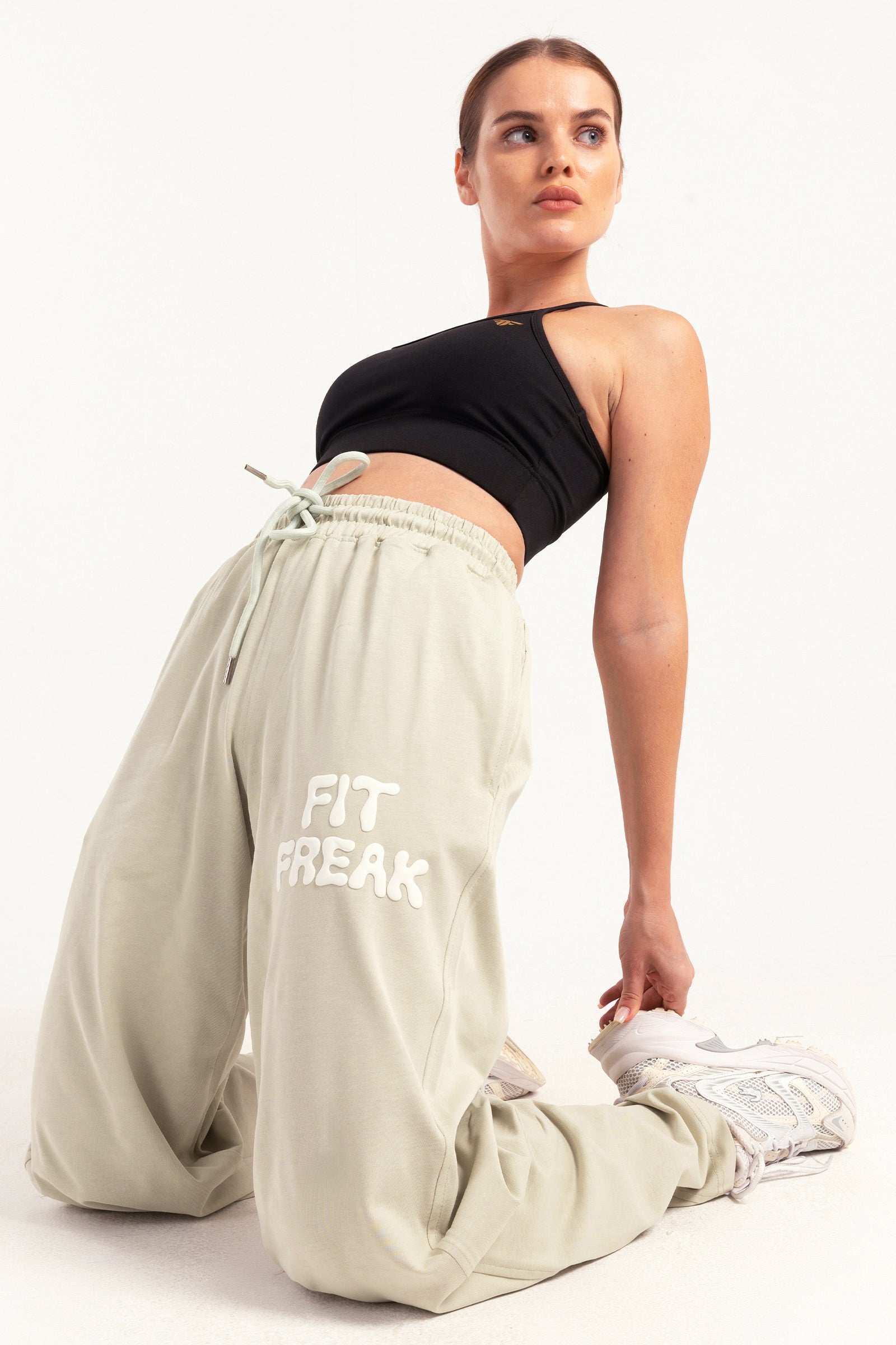 Mint Pop Print Sweatpants – FitFreak